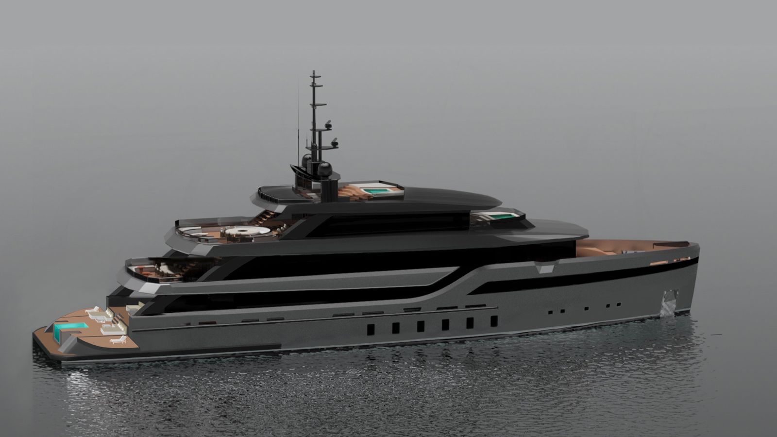 Yacht for sale: the 50m new-build with a dedicated owners deck